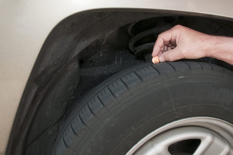 Use A Penny To Measure Tire Tread Benjamin s Junk Cars